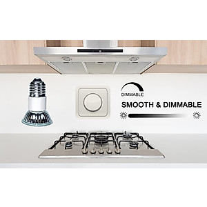 LSE Lighting jdr E27 Base Bulb for Dacor Hood 92348 120V 75W Halogen Replacement