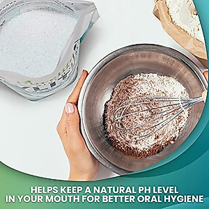 DureLife XYLITOL Sugar Substitute 5 LB Bulk (80 OZ) Made From 100% Pure Birch Xylitol NON GMO - Gluten Free - Kosher, Natural sugar alternative, Packaged In A Resealable zipper lock Stand Up Pouch Bag