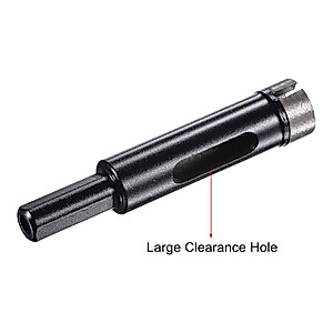 uxcell 16mm Diamond Core Drill Bits Dry or Wet Hole Saws for Hard Concrete Brick Block Masonry Stone Tile Glass