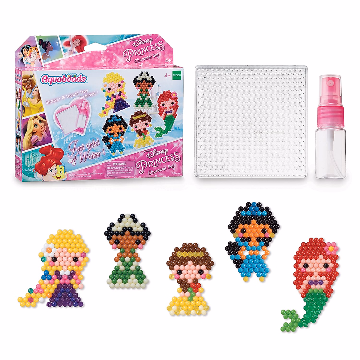 Aquabeads Disney Princess Character Set - Create Your Favorite Princesses with Water Beads!