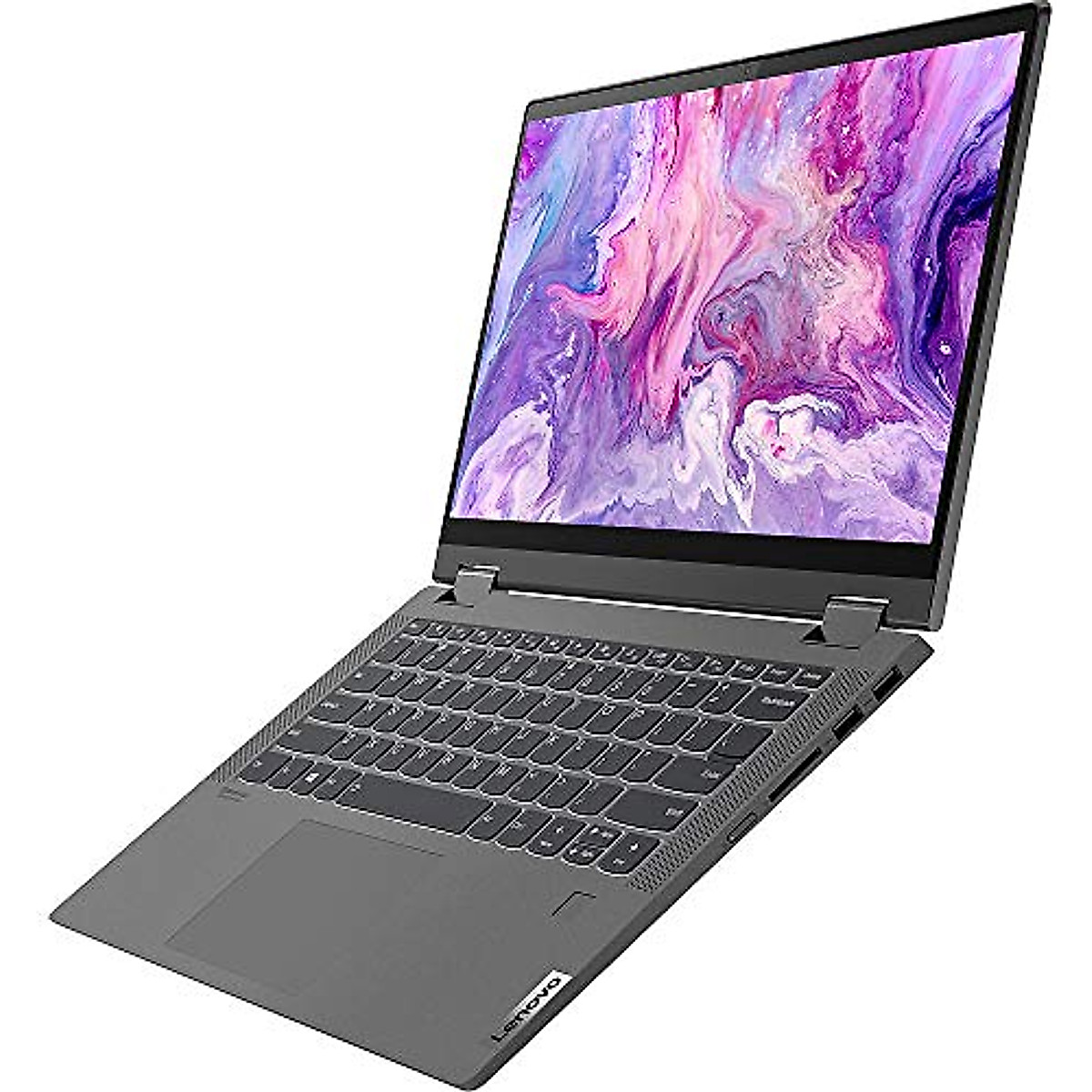 Lenovo IdeaPad Flex 5 14 inches FHD IPS Touchscreen Laptop 2in1 14IIL05 Intel i5-1035G1 (Beats i7) 16GB RAM 512 GB SSD M.2 2280 PCIe NVMe 3 Cell Windows 10 Home Graphite Grey