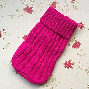 Compact Pet Clothes for Little Dog and Cat Winter Dog Clothes Puppy Pet Cat Sweater Jacket Coat for Small Dogs 1pc