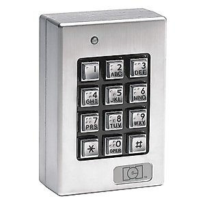Linear 212SE Weatherproof Keypad (Silver)