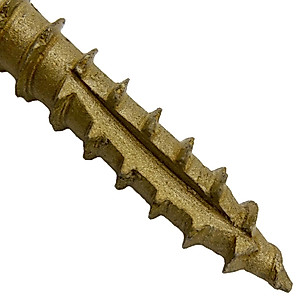 #10 x 3 Round Washer (Modified Truss) Head Screw Torx/Star Drive Head Wood Screw - Multipurpose Wood Screws for Construction, Cabinets and Furniture (1 Pound - 62 Approx. Screw Count)