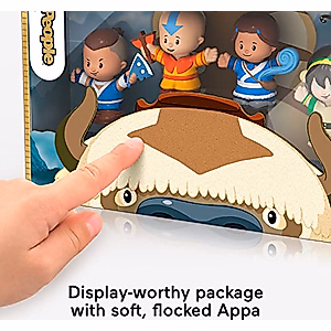 Little People Collector Avatar: The Last Airbender Special Edition Set In Display Gift Box For Adults & Fans, 4 Figures
