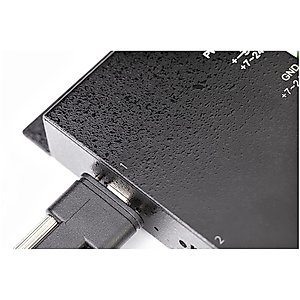 StarTech.com 4 Port USB C Hub 10Gbps - Metal Industrial USB-C Hub - 2X USB-C & 2X USB-A - ESD Surge Protection - USB-C or USB-A Host - Self-Powered Mountable USB 3.2 Gen 2 Type-C Hub, TAA