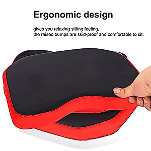 Thicken Kayak Canoe Fishing Boat Sit Seat Cushion Pad Accessory (Flame) Boating (Black)