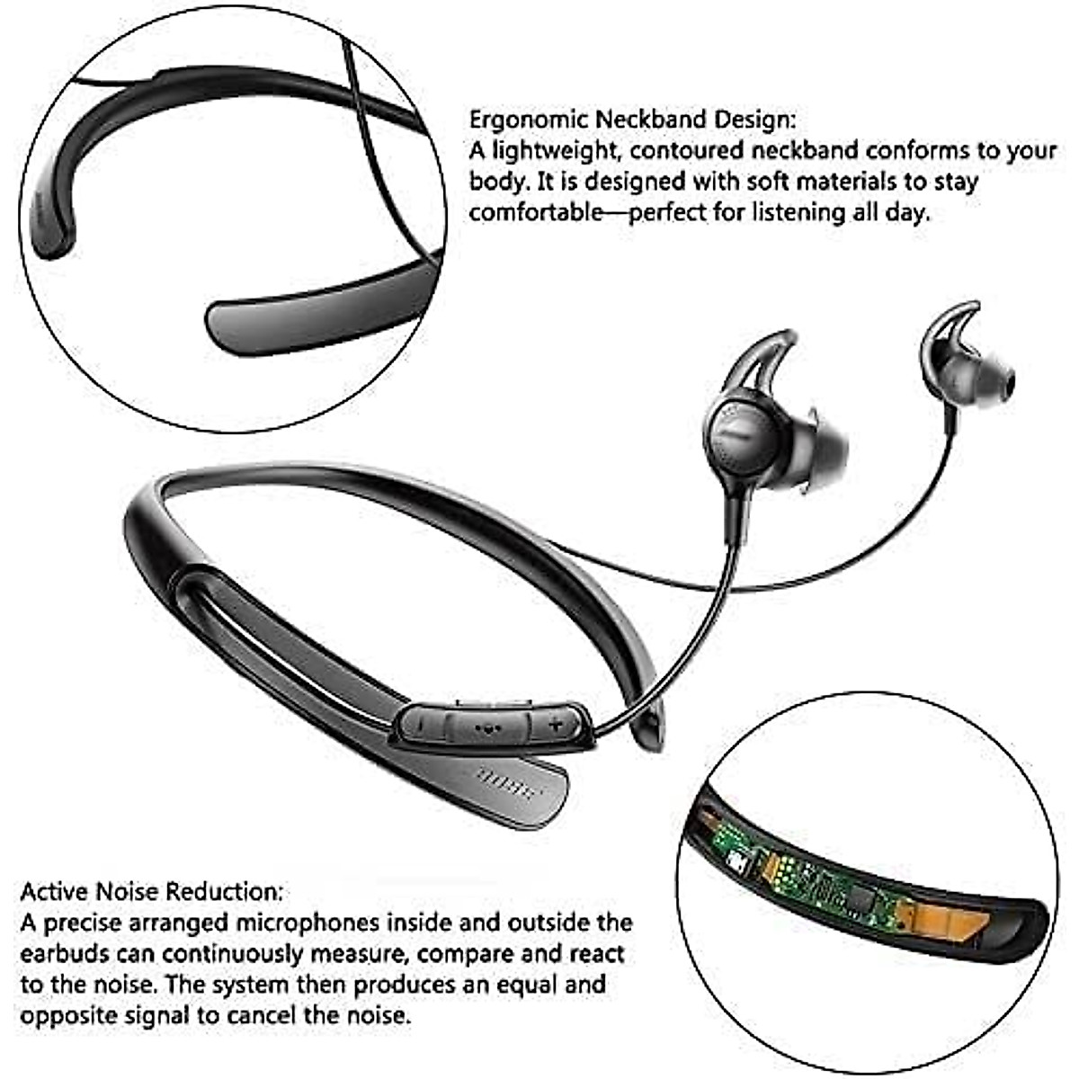 Conduction Headphone Wireless Bluetooth Headphones Noise Cancellation Earphone Sport Music Headset Bass with Mic