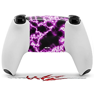WraptorSkinz Skin Wrap compatible with Sony PS5 DualSense Controller Electrify Hot Pink (CONTROLLER NOT INCLUDED)