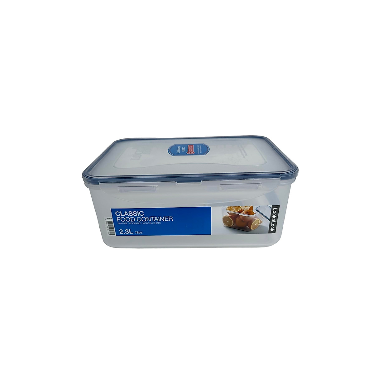 LOCK & LOCK Rectangular Food Container, Tall, 9.6-Cup, 78-Fluid Ounces