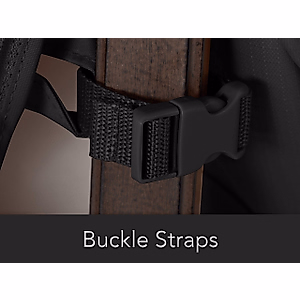 Covermates Round Accent Table Cover - Patio Outdoor Furniture Cover, Water Resistant Outdoor Ottoman/Side Table Cover, Ultima 600D Polyester, 30DIAMETER x 25H, Ripstop Black