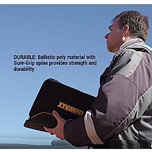 DEWALT DG5142 Pro Contractor's Business Portfolio with Flex-Light, Built-In Calculator, Full Zipper Enclosure
