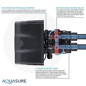 Aquasure Harmony Series Water Softener plus Iron Removal w/Aquatrol Digital Control Head and Premium Grade Fine Mesh Resin (48,000 Grains)