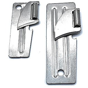 Set of P-38 and P-51 Military Style Can Openers, Made in USA. (Bundle) and Instruction Card