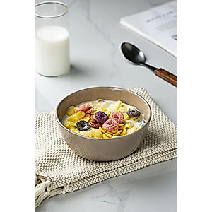 Famiware Mars Plates and Bowls Set, 12 Pieces Dinnerware Sets, Dishes Set for 4, Multi-color