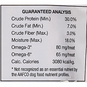 Carolina Pets Oven Baked Salmon Jerky Wheat Free Dog Treats, 6oz