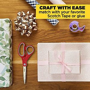 Scotch 8" Multi-Purpose Scissors, 2-Pack, Great for Everyday Use (1428-2)
