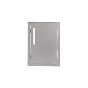 Bonfire access Vertical Stainless steel single door 14*20''