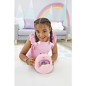 BABY born Magic Potty Doll Pees Glitter & Poops Surprise Charms, Purple Eyes