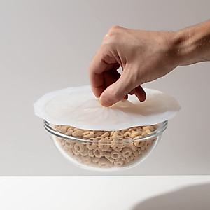 GIR: Get It Right Premium Silicone Round Lid | Heat-Resistant up to 550°F | Universal Airtight Suction Seal for Round Container Storage | 8 Inches, Red (GIRLD3103RED)