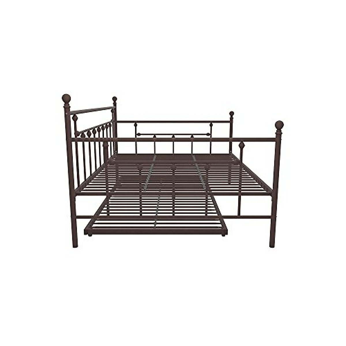 DHP Manila Metal Full Size Daybed and Twin Size Trundle (Bronze)