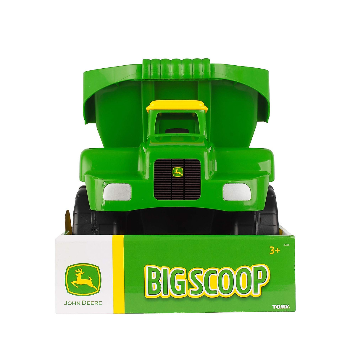 John Deere 15" Big Scoop Dump Truck Toy, Ages 3 and Up, Green