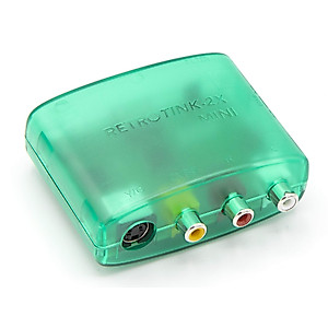 RetroTINK 2X Mini (Green) with N64/SNES S-Video Cable