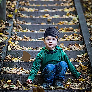 Didida Soft Warm Knitted Baby Hats Infant Toddler Baby Beanies Baby Winter Wool Hats