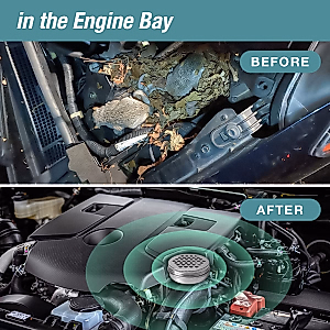 ZingZap Rodent Repellent Aroma-Can 2-Pack, Natural Mouse Repellent, Long Lasting Plant Based Mice Repeller, Safe & Non-Toxic, Under The Hood Rat Repellent & Small Animal Repellent, Sticker Included