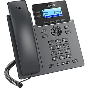 Ooma Office 2602 Business IP Desk Phone. Works only with Ooma Office Cloud-Based VoIP Phone Service with Virtual Receptionist, Desktop app, Video conferencing, Call Recording. Subscription Required.