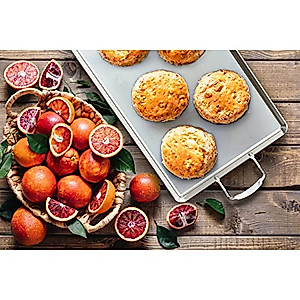 DOBADN Stainless Steel Double Burner Griddle, 18'' x 11.5'' Grill Skillet for Medium or Low Heat Double Burner Gas Grill, Double Burner Electric Stovetop