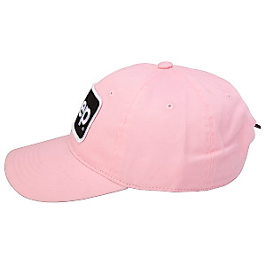 Jeep Premium Chino Twill Unstructured Embroidered Patch Hat for Women | Cap for Girls Pink