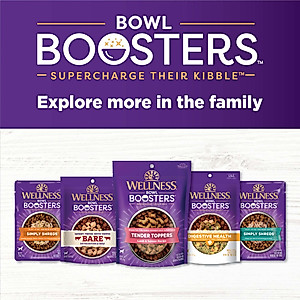 Wellness CORE Bowl Boosters Heart Health Dog Food Topper, 4 Ounce Bag
