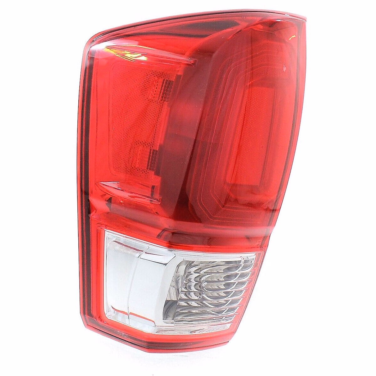 Tail Lamp Assembly For Toyota Tacoma 2016 To 2017 Driver Side, Fits Base/Sr/Sr5/Sr+ Models, With Red Bezel TO2800197