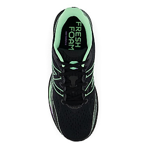 New Balance Women's Fresh Foam X 860 V12 Running Shoe, Black/Agave/Heliotrope, 10