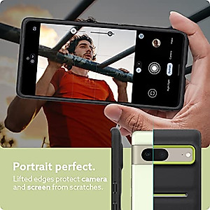 Caseology Athlex for Google Pixel 7 Case 5G [Integrated Grip] with Military Grade Drop Tested (2023) - Active Green