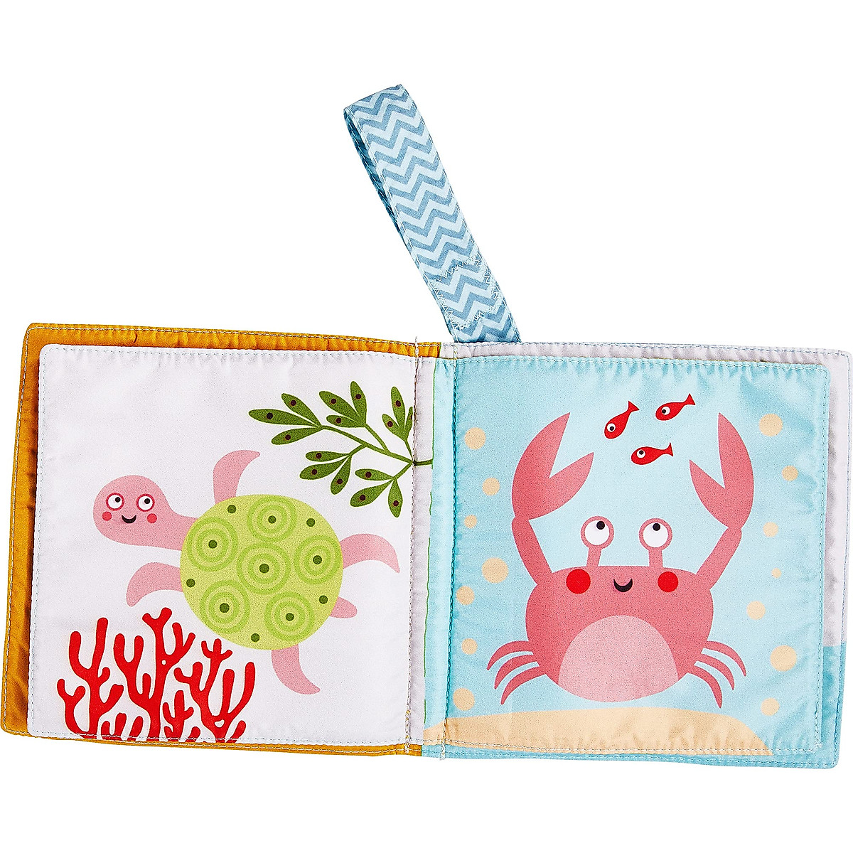 HABA Marine World Fabric Book - Machine Washable First Reader