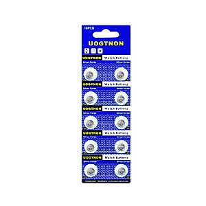 UOGTNON 317 SR516SW Watch Battery 1.5V Button Cell (10-Pack)