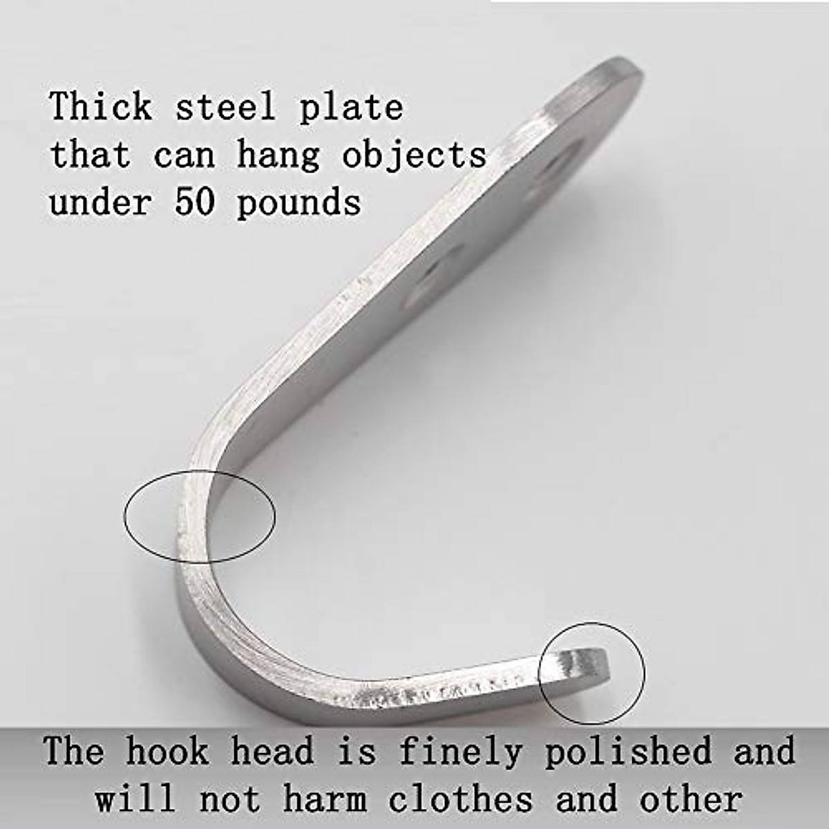 MANMILAI Wall Hooks Heavy Duty Mounted Standard Coat Hooks for Wall Hooks for Hanging Shelf with Hooks