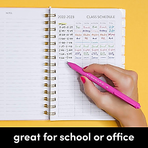 PAPERAGE Gel Pen With Retractable Extra Fine Point (0.5mm), 20 Colored Pen Set for Bullet Style Journals, Notebooks, Planners, Calendars, Notes & Drawing, Use at Home, Office, School, Crafts