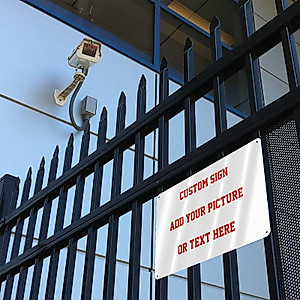 Aluminum Weatherproof And Rustproof Metal custom Signs, Entrance Signs, Garden Signs, Hazard Signs, Intersection Signs, Parking Signs, Decorative Signs（11.8x7.9inch）