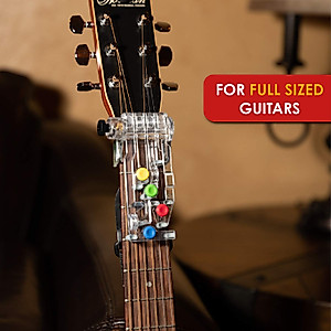 ChordBuddy “MADE IN THE USA” - Guitar Learning with Songbook, Lesson Plan, App, and Right Handed ChordBuddy