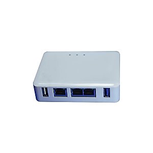 Globalscale Technologies, Inc. V7 64 Bit Single Board Computer Network Switch ESPRESSObin+ Board with Enclosure