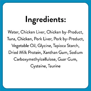 Temptations Creamy Puree Lickable Cat Treats - 32 Pouches Squeezable Cat Topper Snacks Variety Bundle 2 Pack (Chicken & Salmon 0.425 Each Pouch)