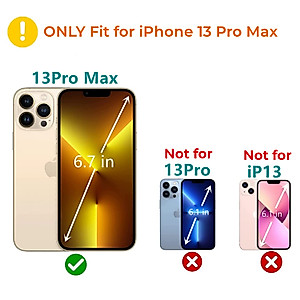 FILOYA Magnetic for iPhone 13 Pro Max Case, Cute Minnie Phone Case Compatible with Magsafe, Slim Thin Shockproof Case for Women-Clear