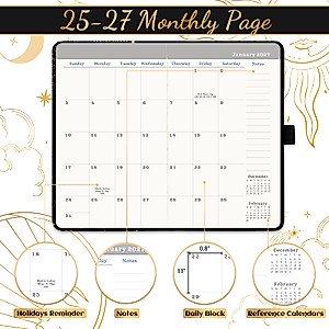 Planner 2023-2024 - July 2023-June 2024, 2023-2024 Weekly & Monthly Planner, 8" x 10", Academic Planner 2023-2024 with Tabs, Sturdy Cover, Thick Paper, Twin-wire Binding