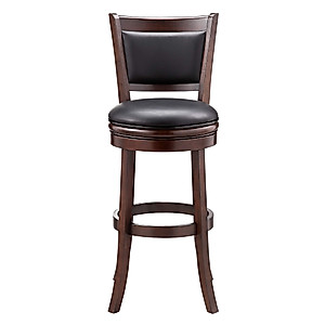 Ball & Cast Bar Height, Pack of 2 Swivel Stool, 29-Inch,2-Pack, Cappuccino