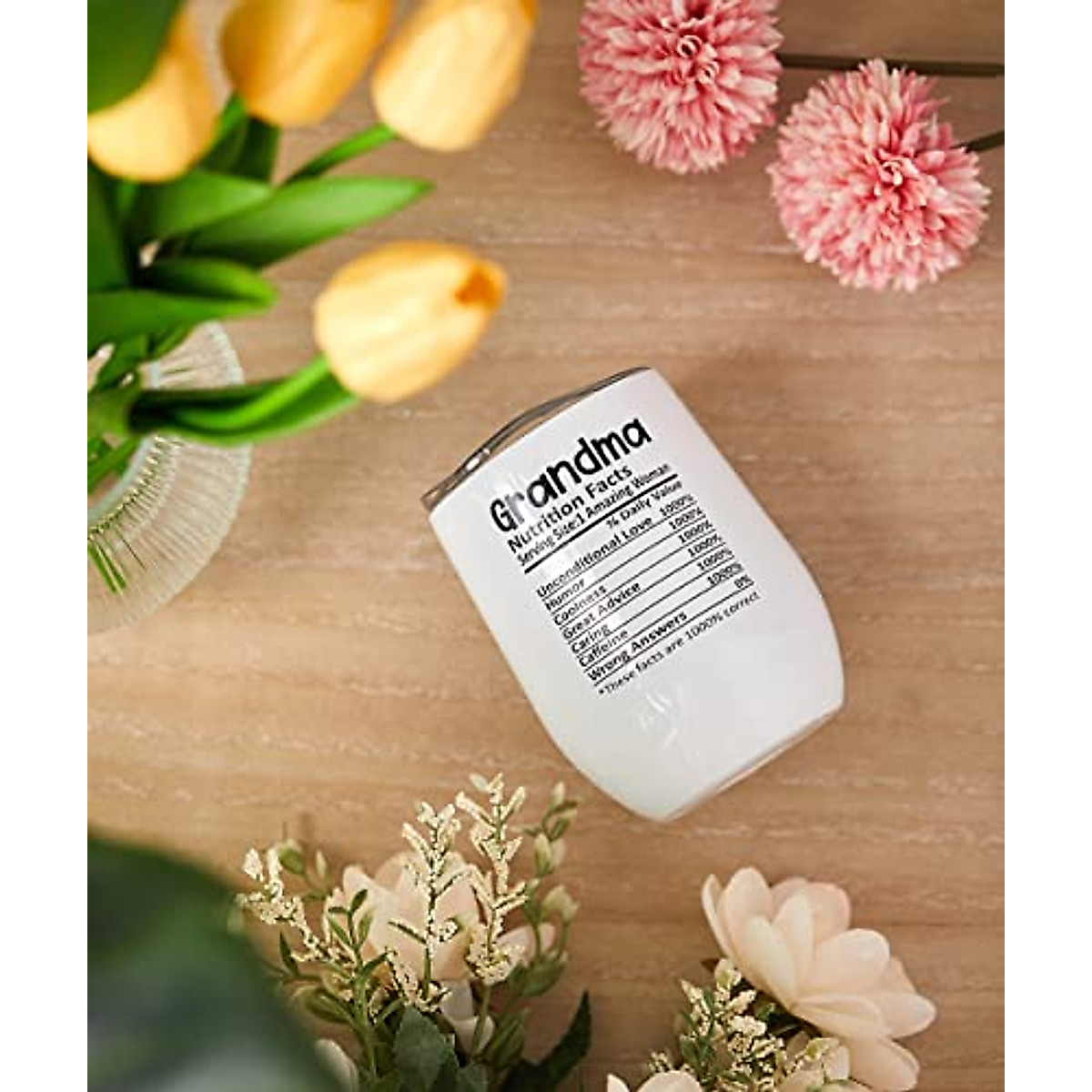 Heartfelt Grandma Tumbler - 12oz - Best Grandma Ever Tumbler - Best Grandma Gifts - Grandma Mug - Grandma Birthday Gifts - First Time Grandma Gifts from Granddaughter, Grandson, Grandkids