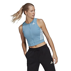 adidas womens Sport Tank White Medium