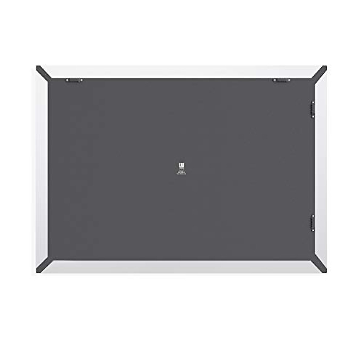 Umbra Trigon, Wall Mounted Bulletin Board, Magnetic Board, and Message Board, White